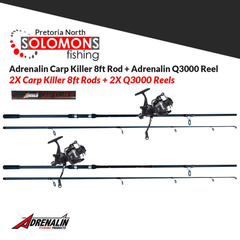 Shop Adrenalin Fishing Gear | Rods, Reels and More