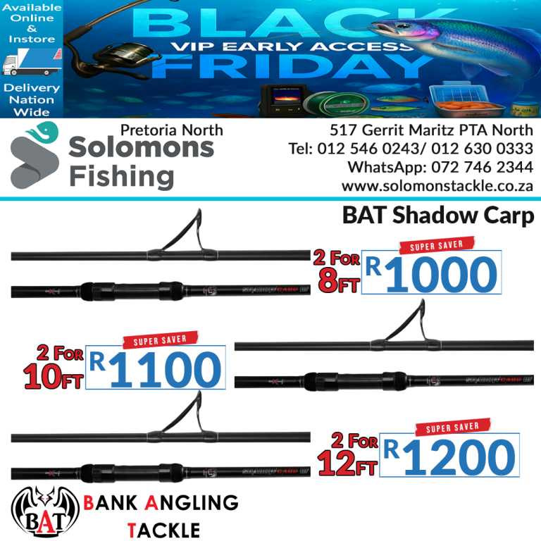 Carp Rods for Big Catches in South Africa | Shop Now
