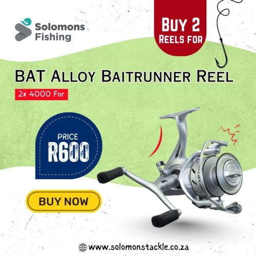 BAT Alloy 4000 Carp Reel – Double Deal - Solomons Tackle