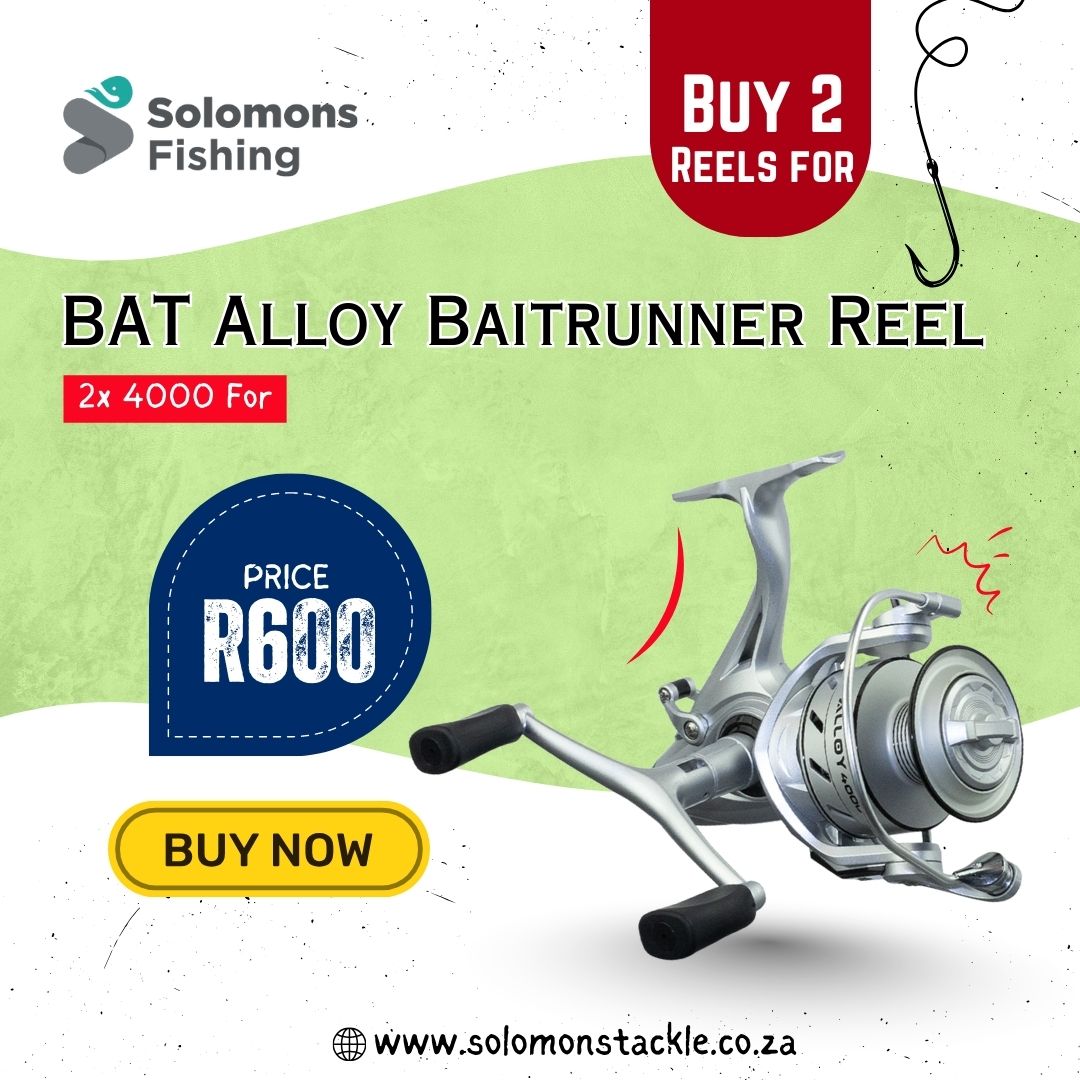 BAT Alloy 4000 Carp Reel – Double Deal - Solomons Tackle